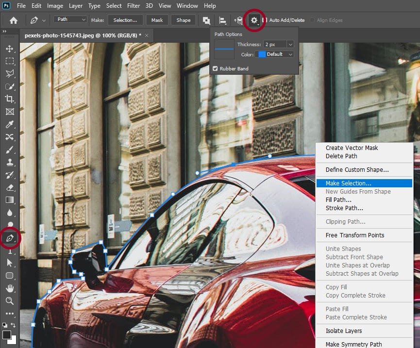 How To Select In Photoshop | Webtopic