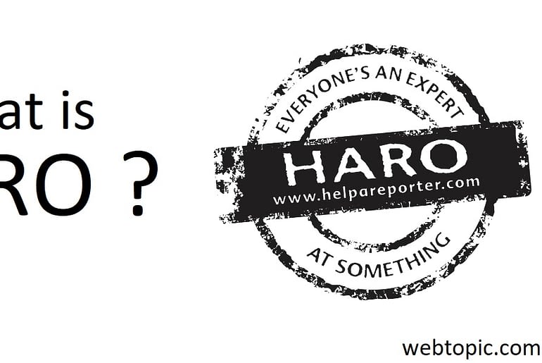 What is Haro? How to use it? | Webtopic