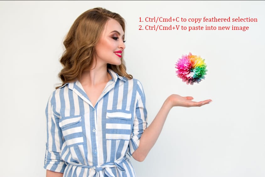 How To Apply Feather Effect In Photoshop | WebTopic